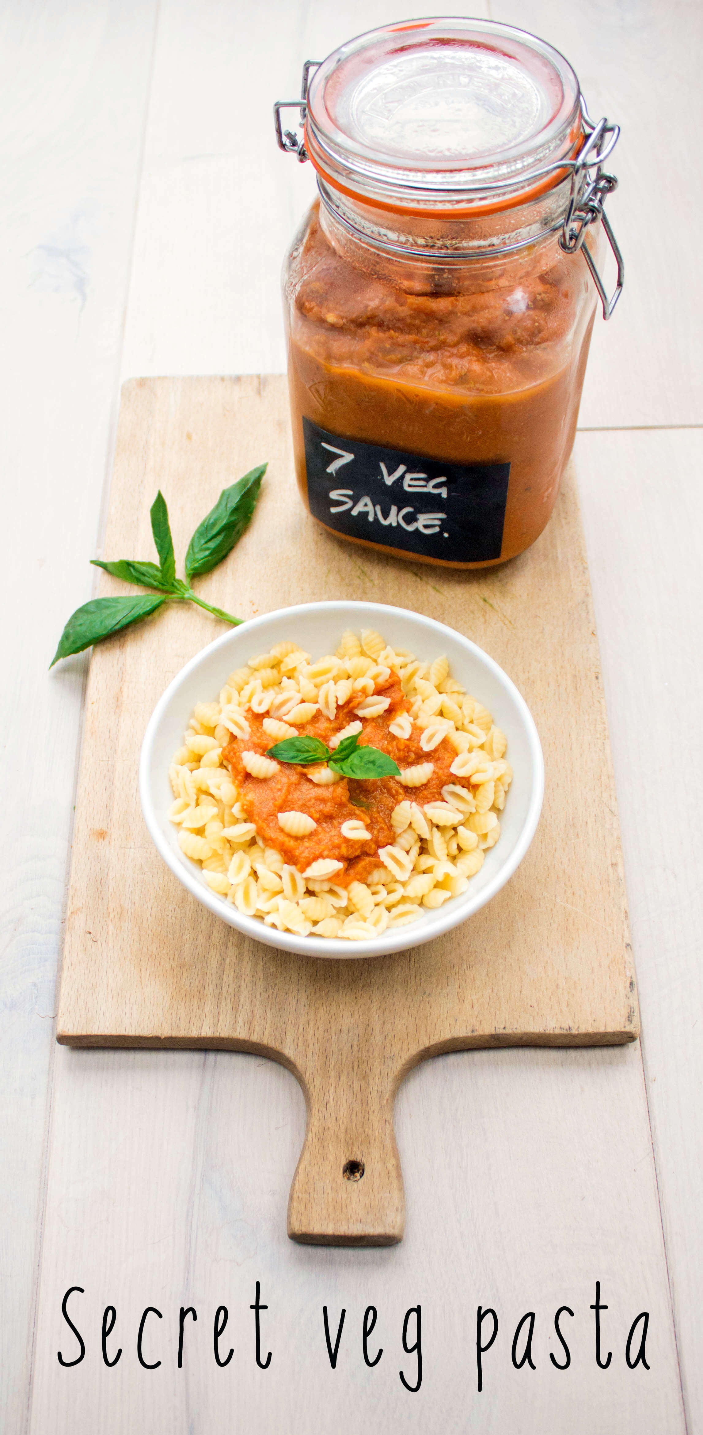 Secret Veg Pasta – Baby Loves Veg
